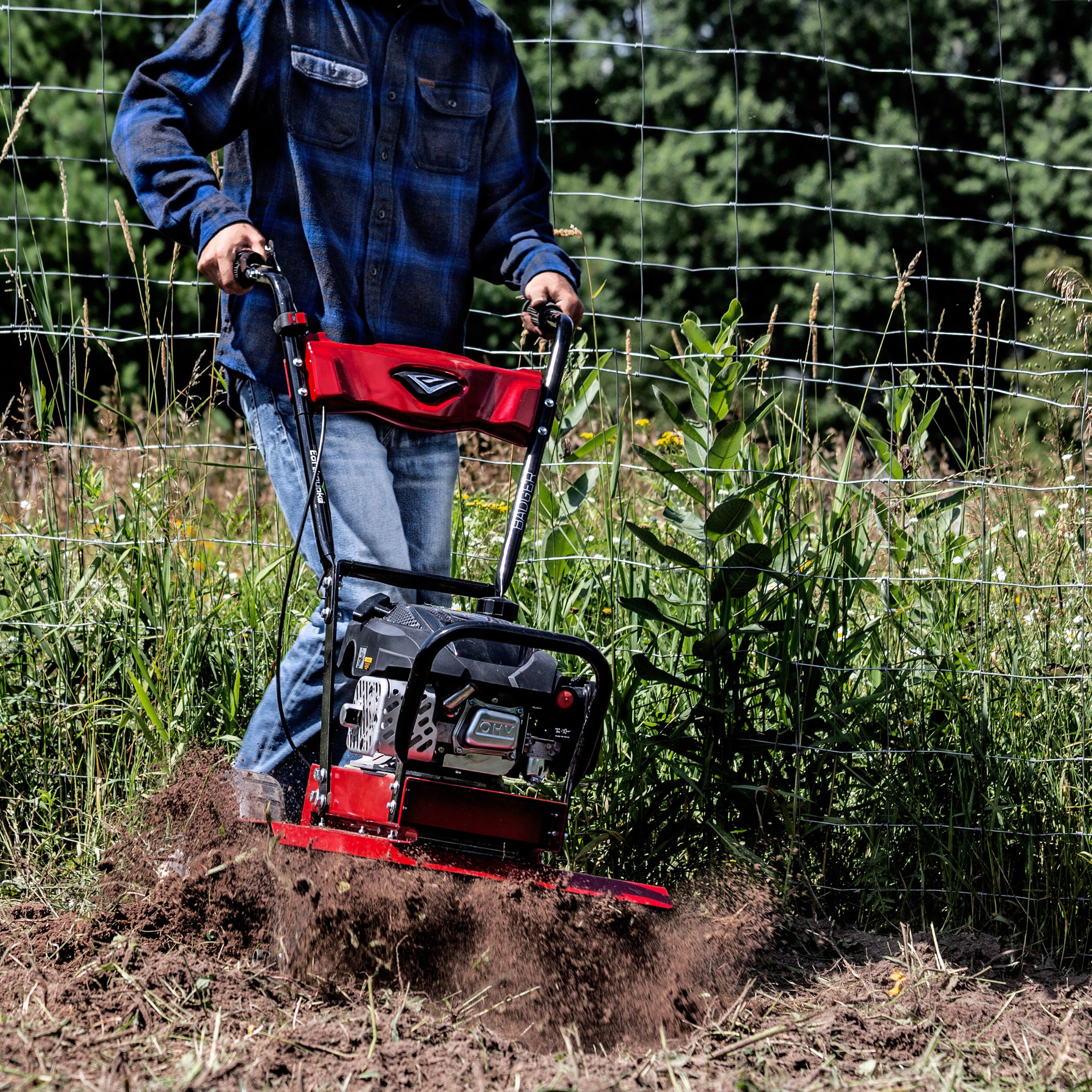Badger™ 160cc Front Tine Tiller (41080) - Earthquake Outdoor Power ...