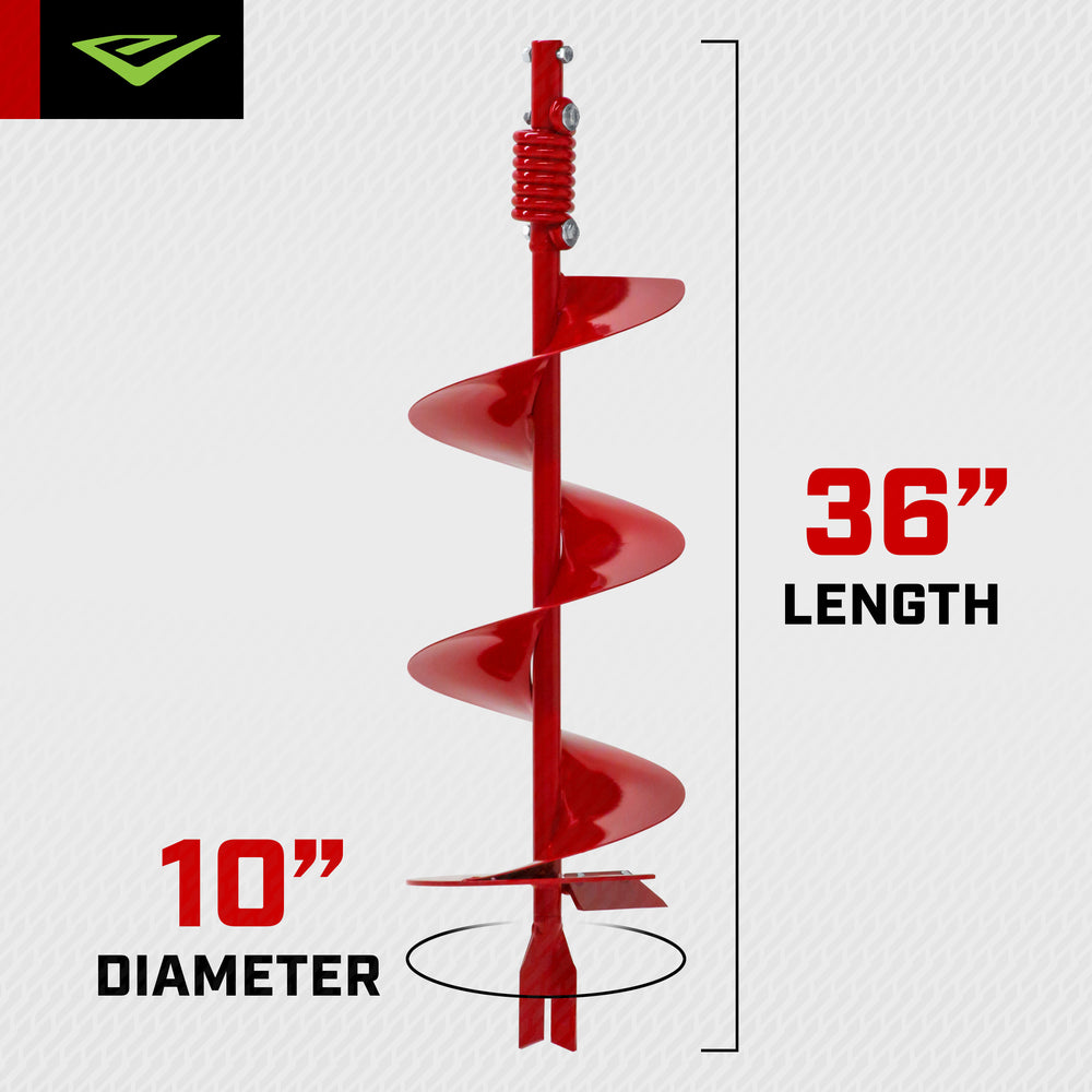 10" Earth Auger Bit (EA10F) - Earthquake Outdoor Power Equipment